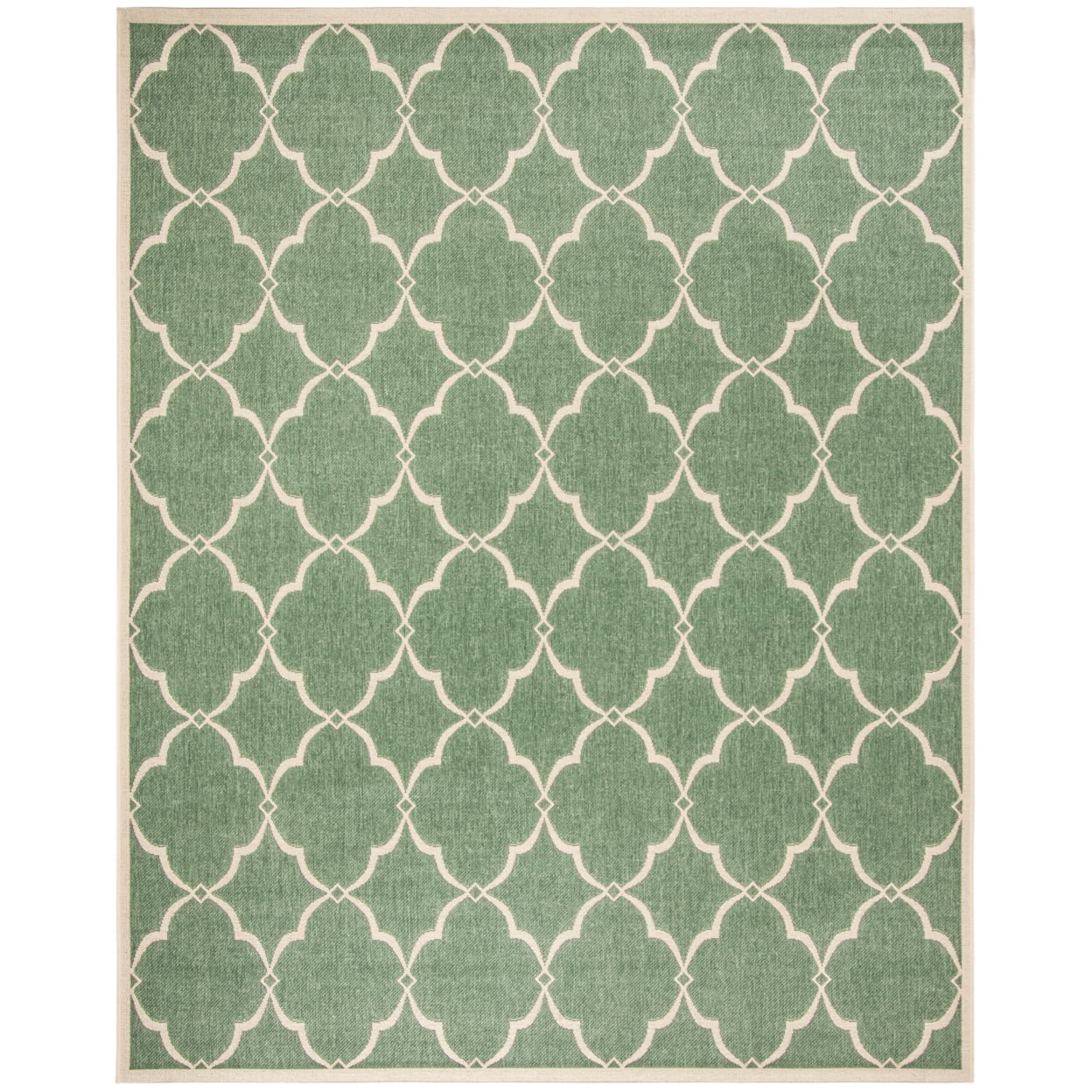 SAFAVIEH Beach House Sharla Geometric Indoor/Outdoor Area Rug, Green ...