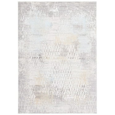 SAFAVIEH Craft Elouise Abstract Area Rug, 9' x 12', Grey/Green ...