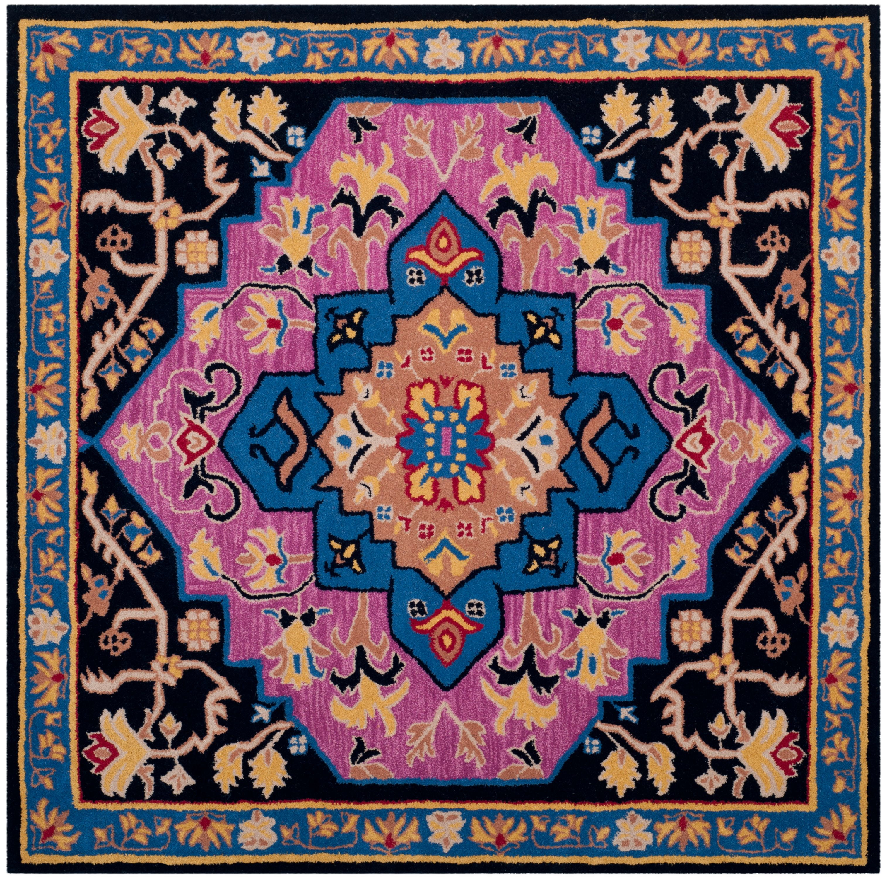 SAFAVIEH Bellagio BLG506A Handmade Pink / Multi Rug - Walmart.com
