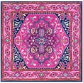 SAFAVIEH Bellagio BLG541C Handmade Pink / Navy Rug - Walmart.com