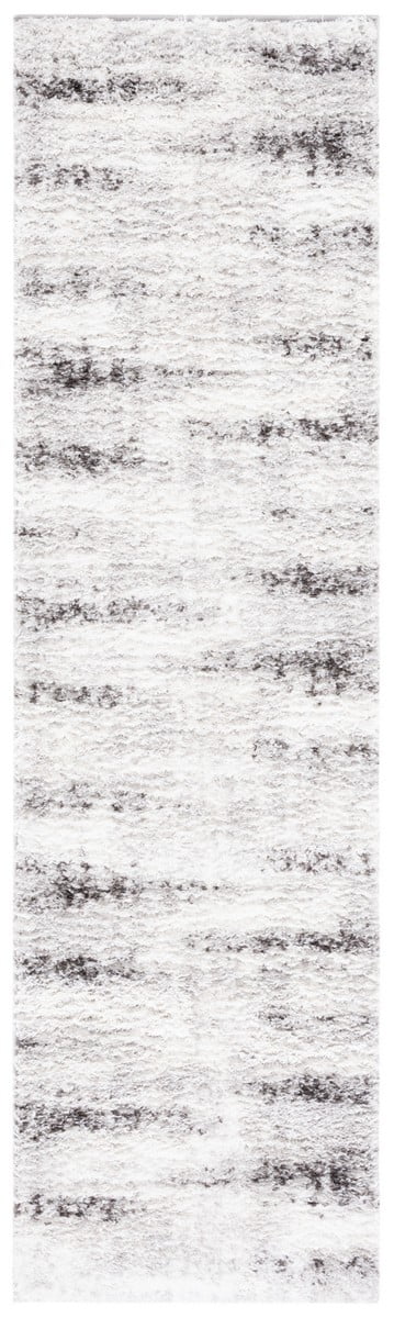 SAFAVIEH Berber Rupert Abstract Shag Area Rug, 2'3" x 8' Runner, Grey ...