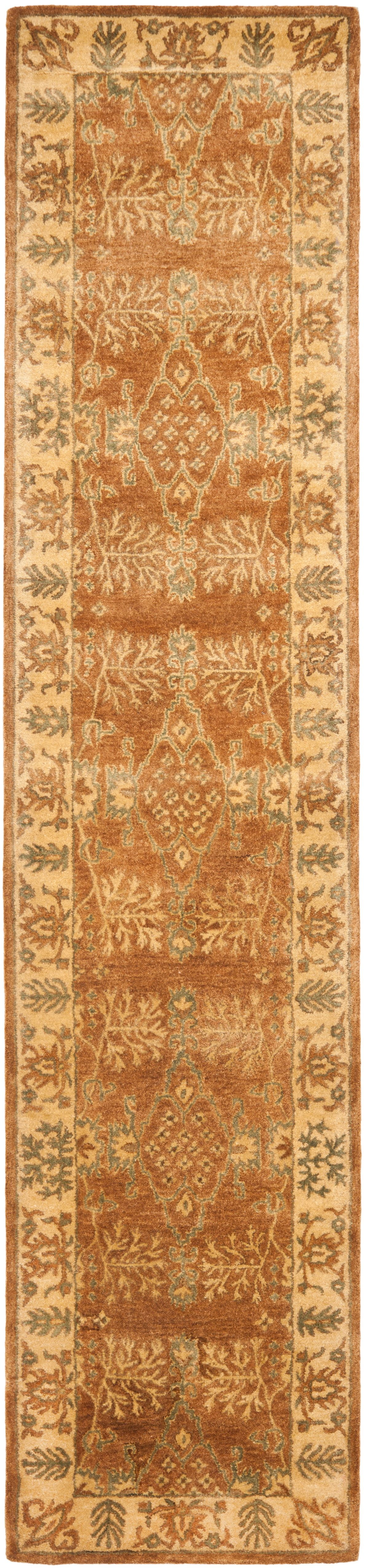 SAFAVIEH Bergama Tarah Oriental Wool Runner Rug, Light Brown/Beige, 2'3 ...
