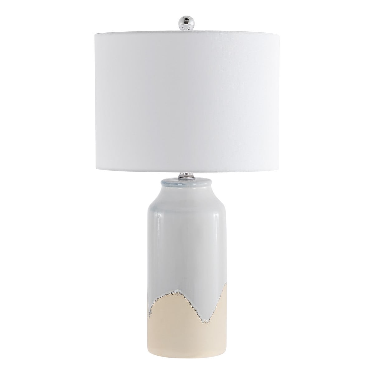 SAFAVIEH Bevlen 26 in. Classic Contemporary Table Lamp, Antique White ...
