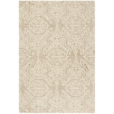 SAFAVIEH Blossom Githa Damask Area Rug, Blue/Ivory, 9' x 12' - Walmart.com