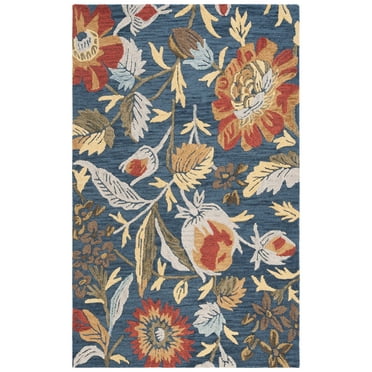 Nourison Passion Floral Sunburst Rug- 8' x 10' Durable Flower Design ...