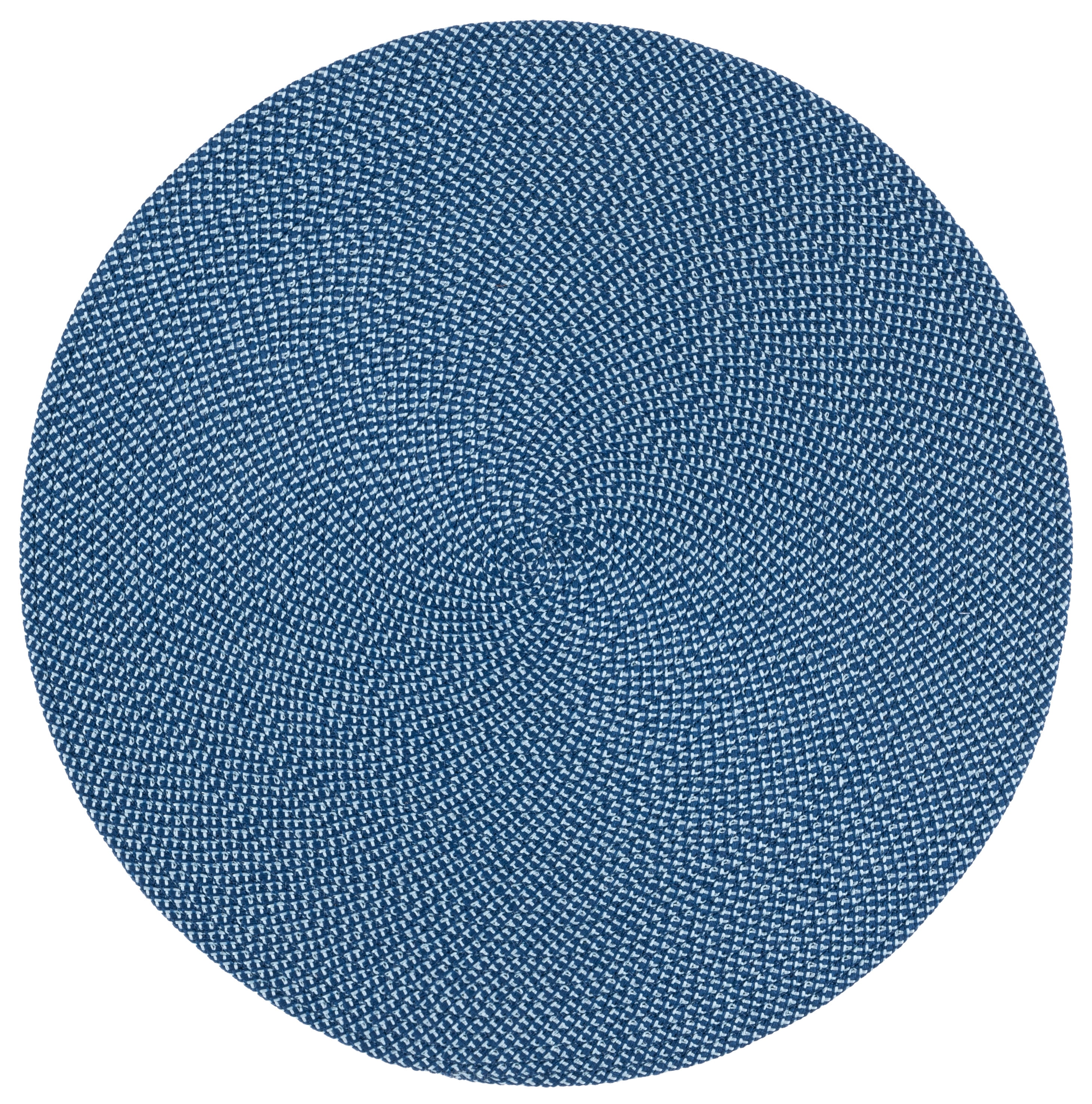 SAFAVIEH Braided Braylon Solid Area Rug, Navy, 3' x 3' Round - Walmart.com