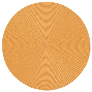 SAFAVIEH Braided Braylon Solid Area Rug, White, 3' x 3' Round - Walmart.com
