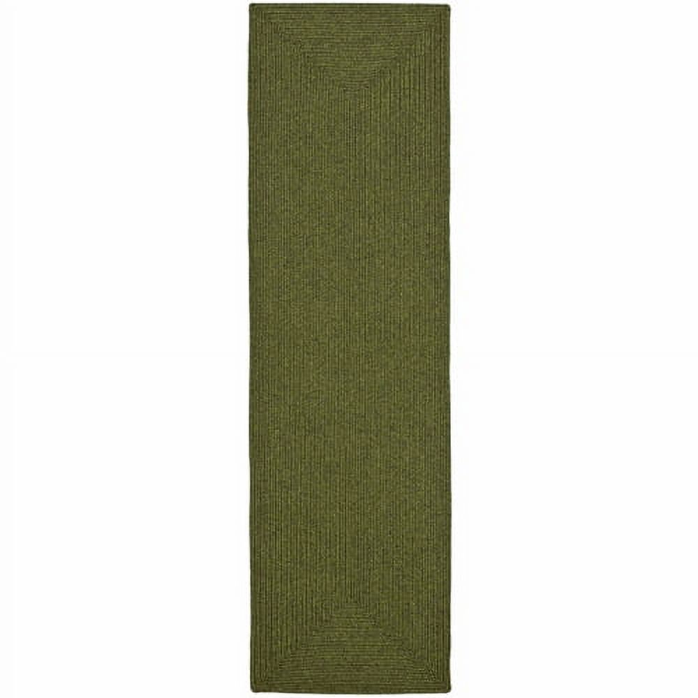 SAFAVIEH Montauk Sharlene Solid Braided Cotton Runner Rug, Peach, 2'3 ...