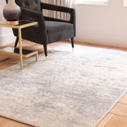 SAFAVIEH Adirondack Boniface Overdyed Area Rug, Beige/Slate, 4' x 4 ...