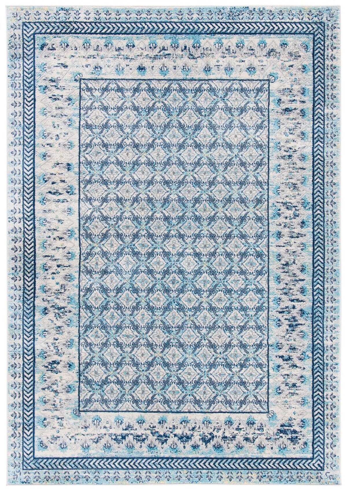 SAFAVIEH Brentwood Dolkar Abstract Geometric Area Rug, 3' x 5', Ivory ...