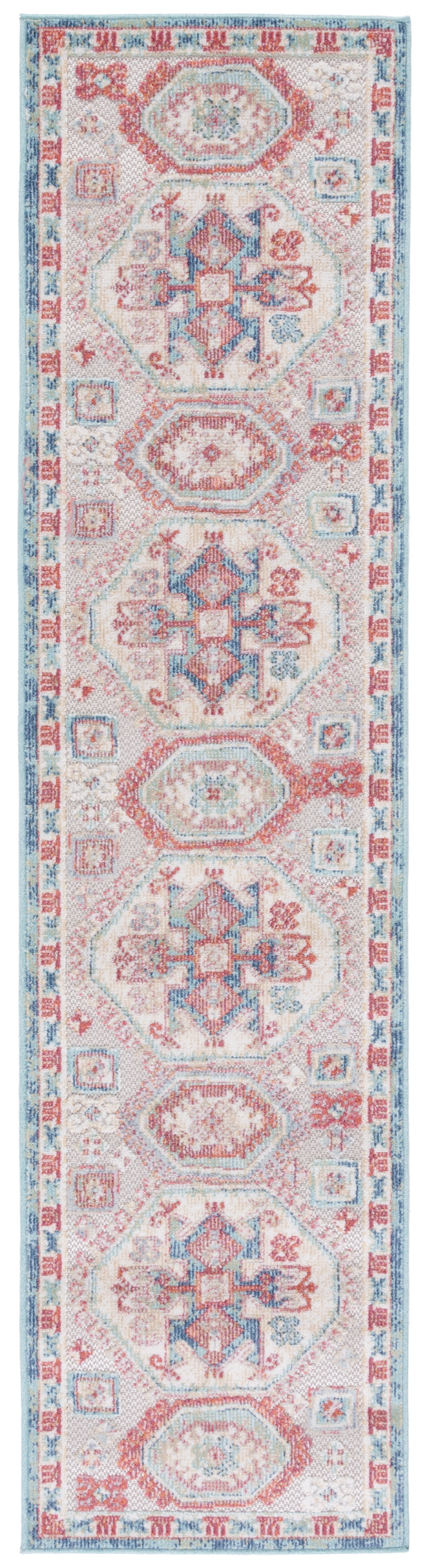 Safavieh Cabana Theres Indoor/ Outdoor Boho Rug 2'2" x 9' Runner - Rust ...