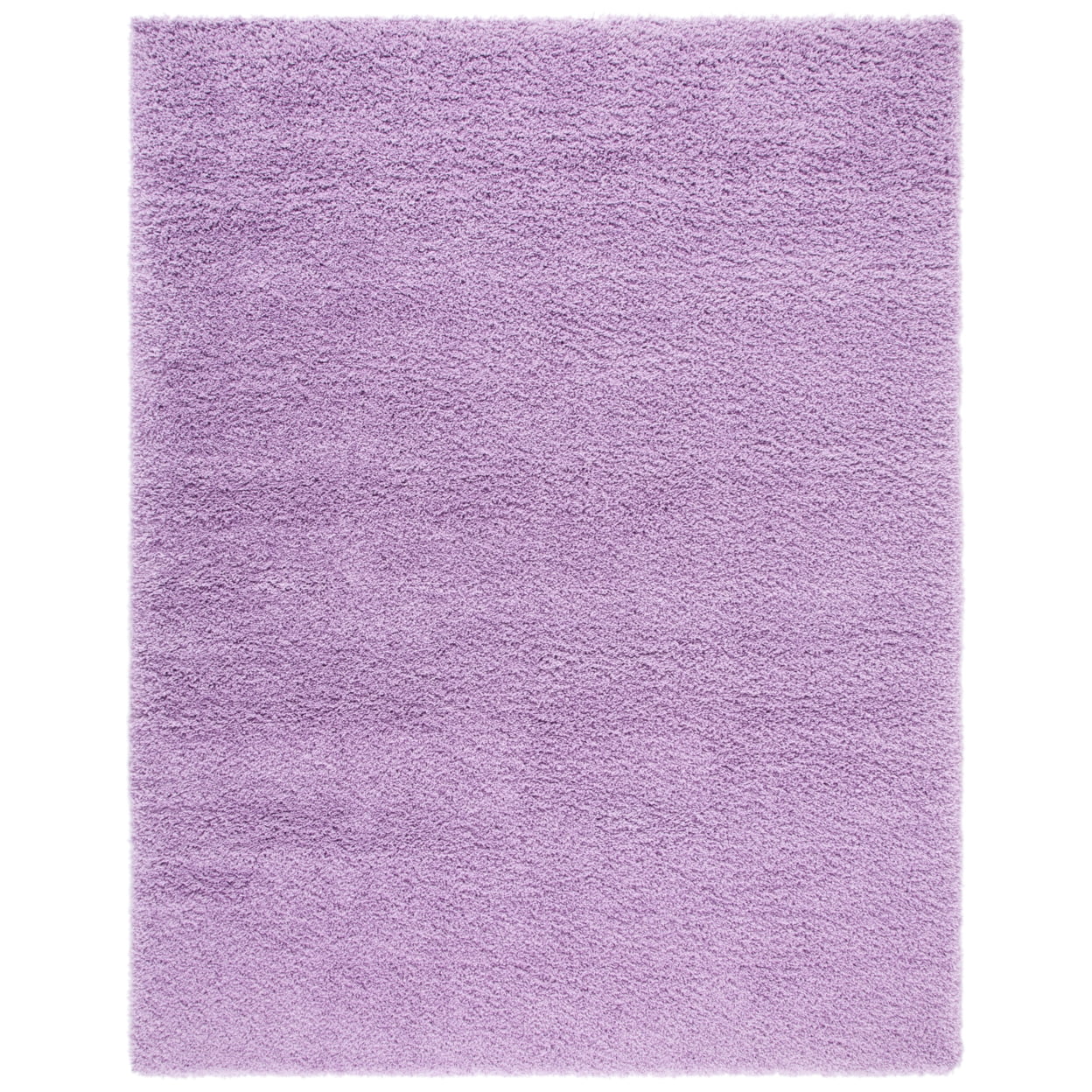 SAFAVIEH California Solid Plush Shag Area Rug, Lilac, 6'7" x 9'6 ...