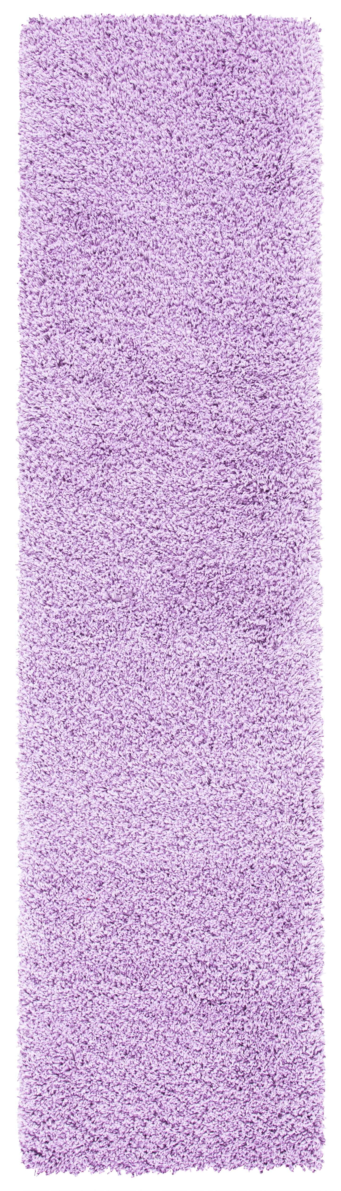 SAFAVIEH California Plush Solid Shag Runner Rug, Lilac, 2'3" x 9 ...