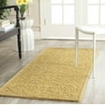 SAFAVIEH Cambridge Avalon Geometric Wool Runner Rug, Light Gold/Dark ...