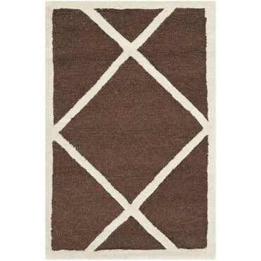 SAFAVIEH Adirondack Emil Southwestern Area Rug, Ivory/Charcoal, 9' x 12 ...