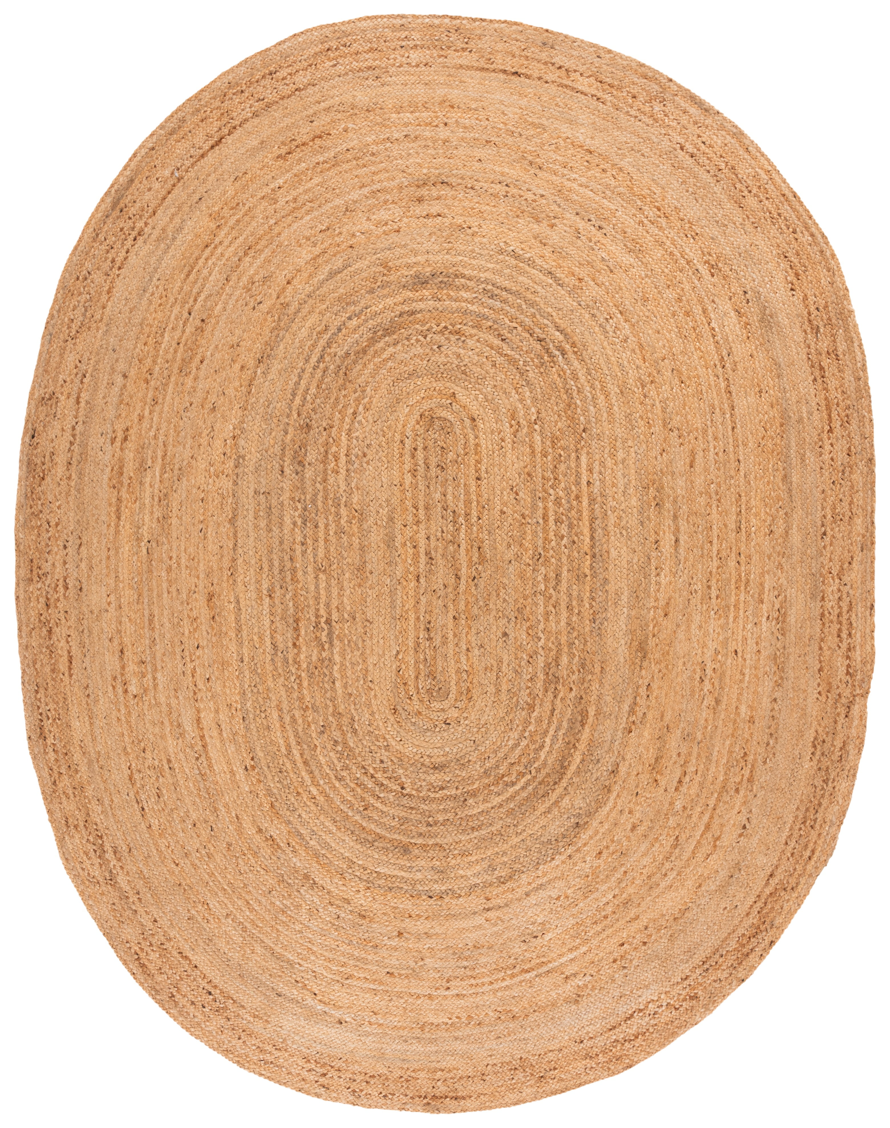 SAFAVIEH Cape Cod Aldous Geometric Area Rug, Natural, 10' x 14' Oval ...