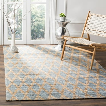 SAFAVIEH Dip Dye Lilibeth Overdyed Floral Area Rug, Ivory/Light Green ...
