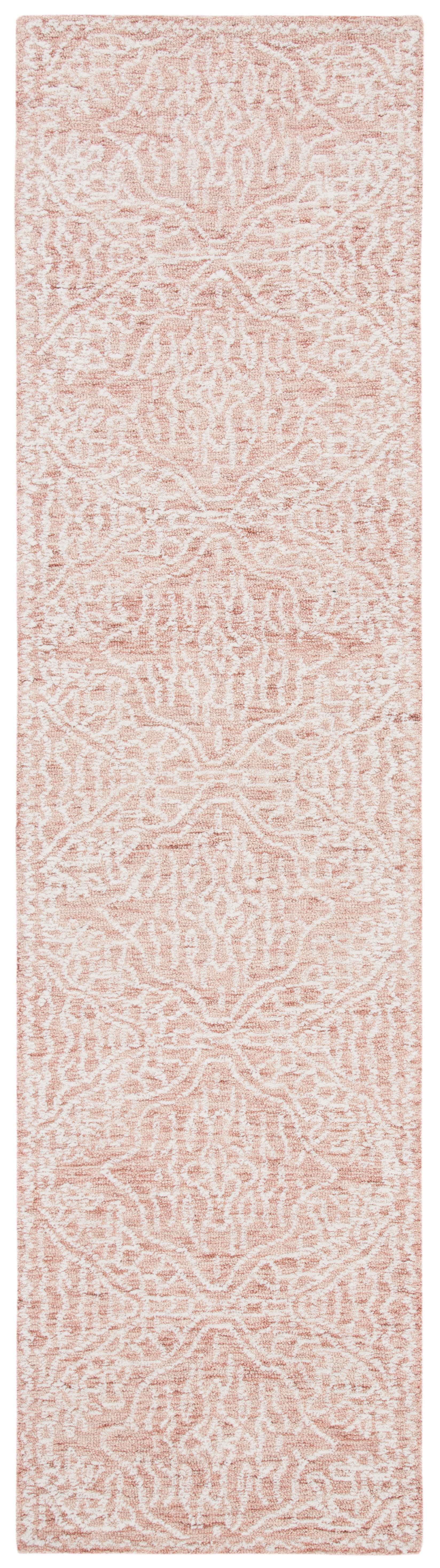 SAFAVIEH Capri Oralee Medallion Runner Rug, Rust/Ivory, 2'3" x 9 ...