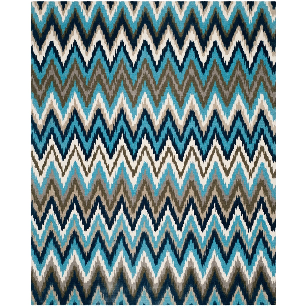 SAFAVIEH Cedar Brook CDR145C Handmade Teal / Blue Rug - Walmart.com
