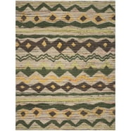 SAFAVIEH Rag Skylar Striped Cotton Area Rug, Light Pink/Multi, 6' x 9 ...