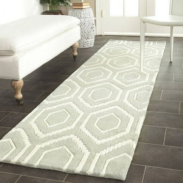 SAFAVIEH Chatham CHT735L Handmade Light Gold / Ivory Rug - Walmart.com