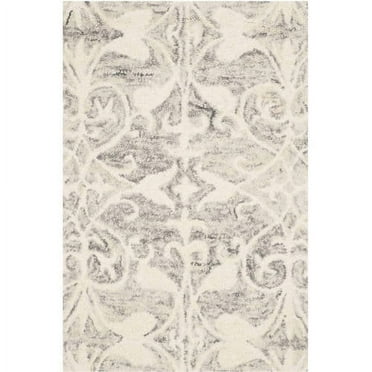 SAFAVIEH Cambridge Julian Geometric Wool Area Rug, Gold/Ivory, 8' x 8 ...