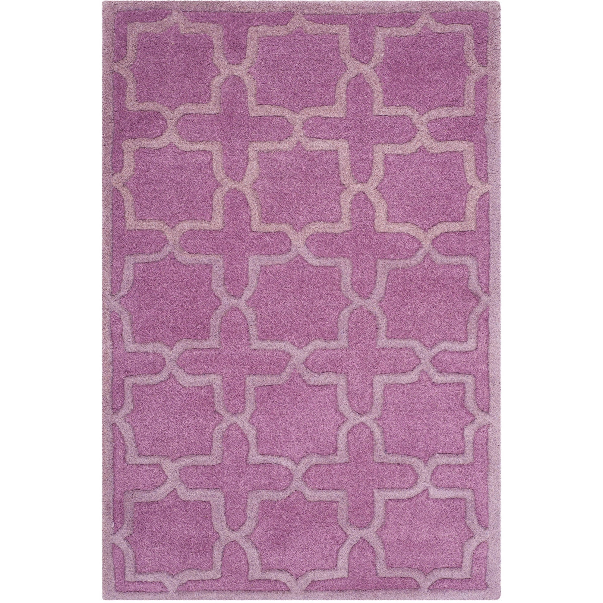 SAFAVIEH Chatham Danny Geometric Wool Area Rug, Pink, 2' x 3' - Walmart.com