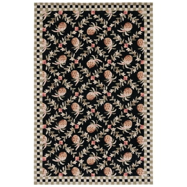 SAFAVIEH Soho Asher Floral Wool Runner Rug, Rust, 2'6" x 8' - Walmart.com