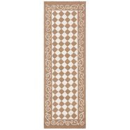 SAFAVIEH Large Living Room Indoor Kilim Jasmine Checkered Wool Area Rug ...