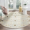 nuLOOM Kids Washable Round Alphabet Area Rug, 6', Ivory - Walmart.com