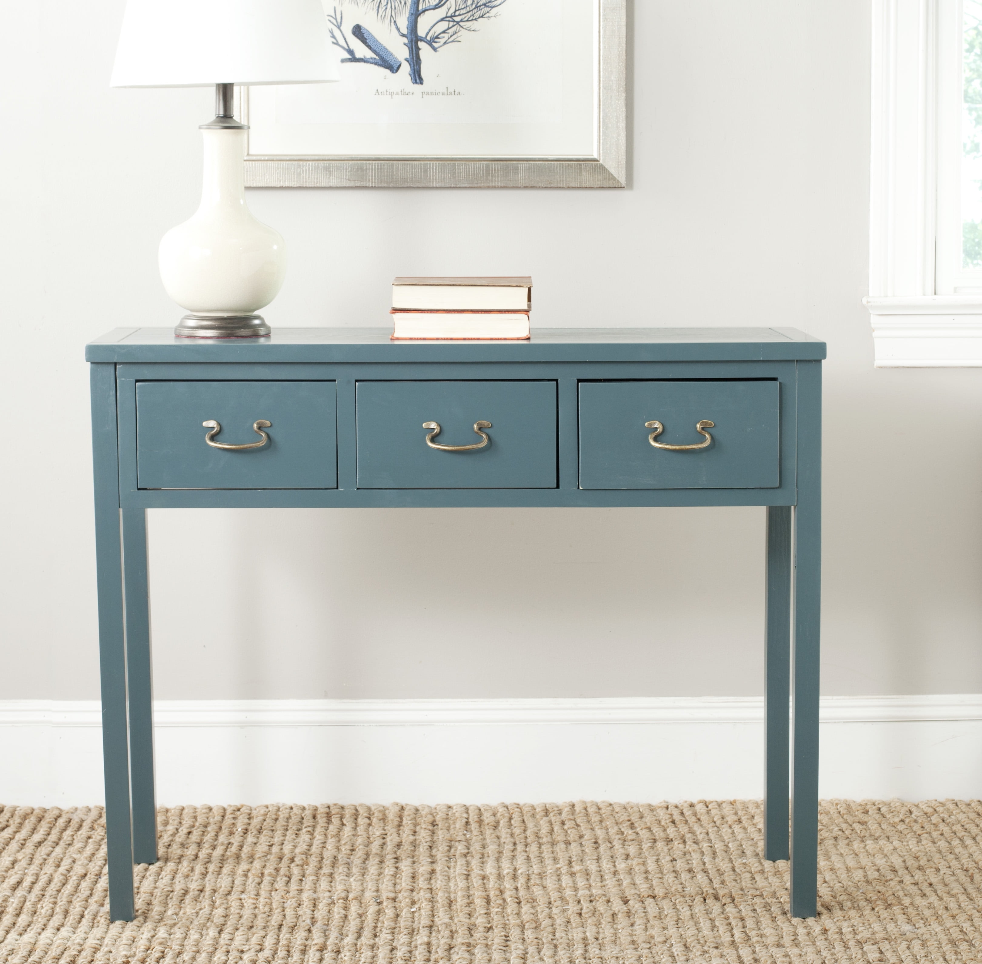 Free Shipping! Safavieh Cindy Nautical Console Table with 3 Drawers ...