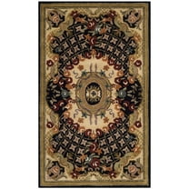 SAFAVIEH Cambridge Joseph Welsh Geometric Wool Area Rug, Tan/Multi, 4 ...