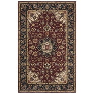 Better Homes & Gardens Spice Grid Area Rug, Red, 5' x 7' - Walmart.com