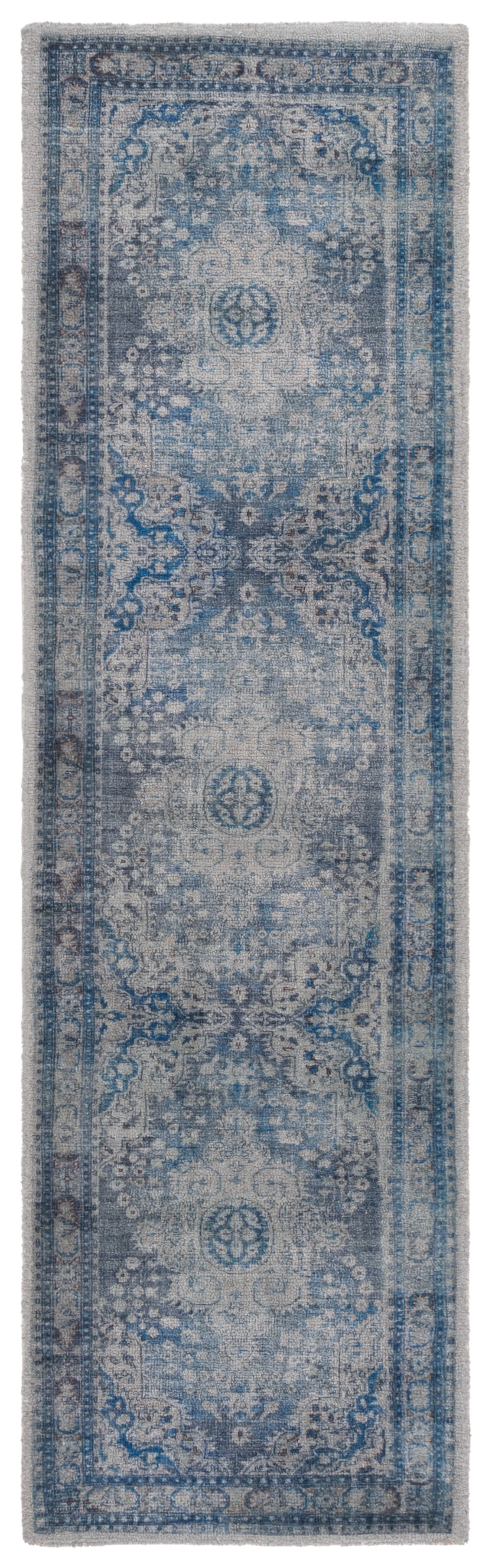 SAFAVIEH Classic Vintage Siofra Southwestern Runner Rug, Blue/Gray, 2'3 ...