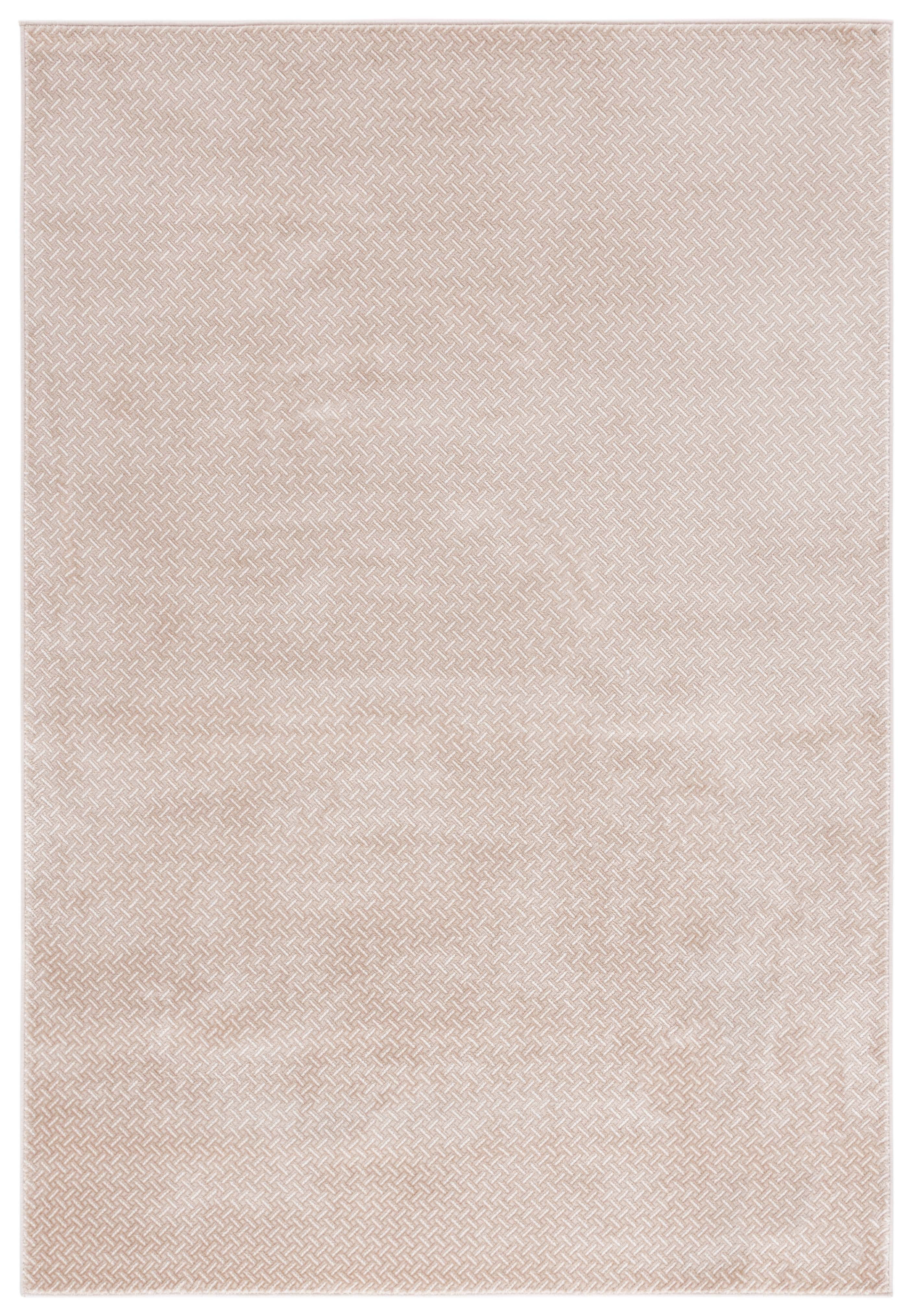 SAFAVIEH Continental Luvenia Geometric Area Rug, Ivory/Beige, 5' x 7 ...