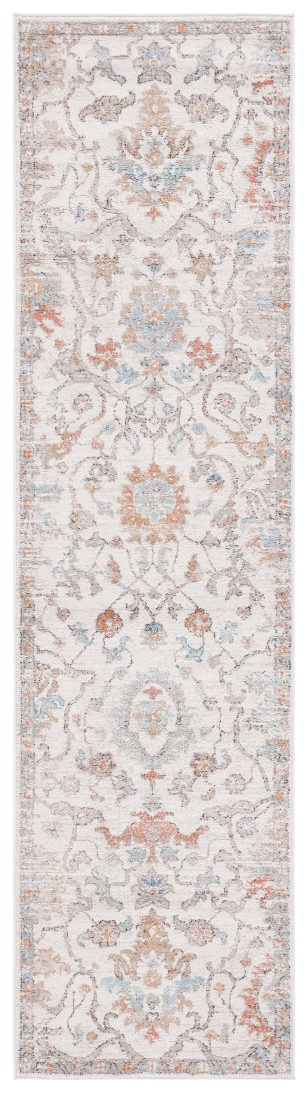 SAFAVIEH Cornelia Kalina Medallion Runner Rug, Ivory/Multi, 2'2" x 8 ...