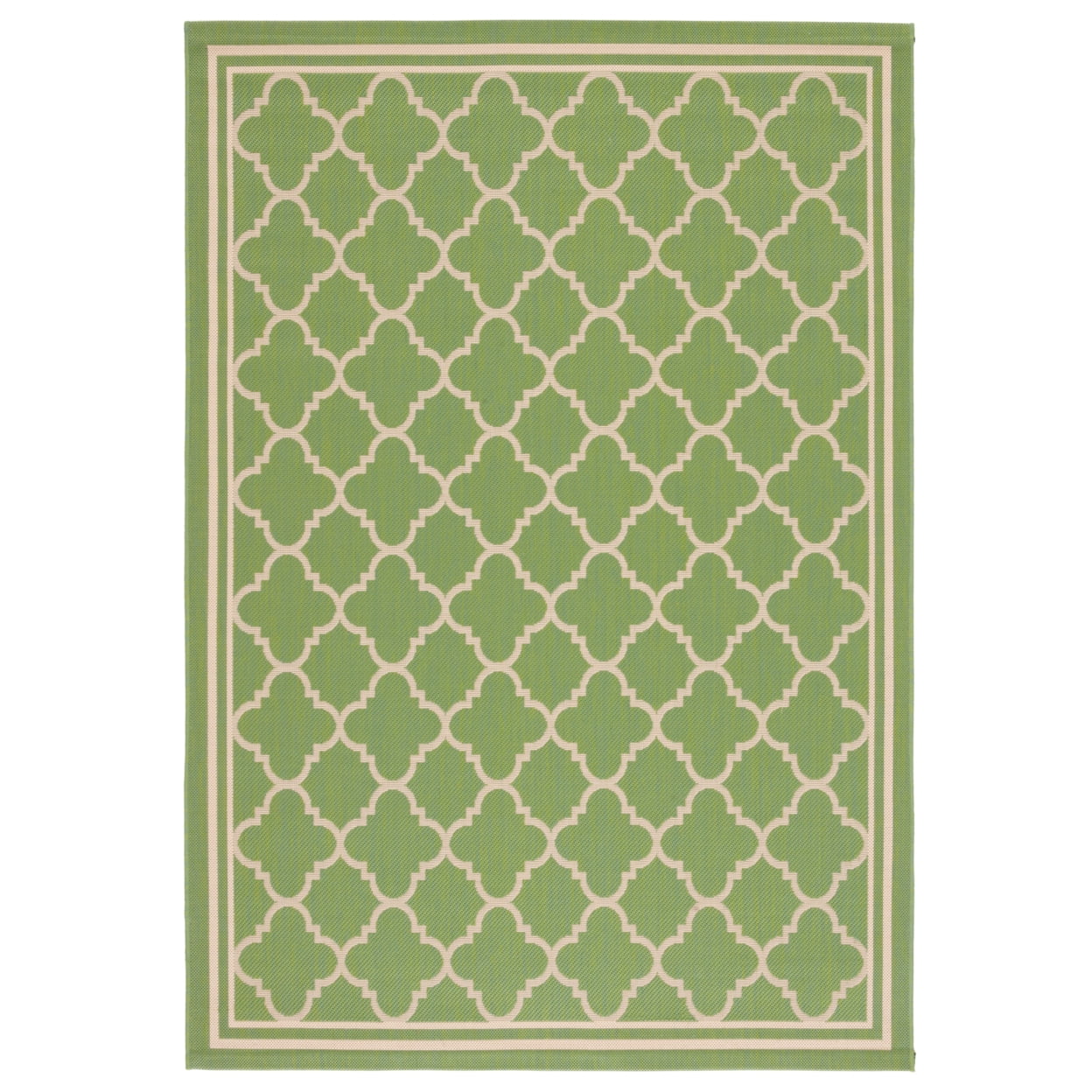 SAFAVIEH Courtyard Alina Geometric Indoor/Outdoor Area Rug, 4' x 5'7 ...