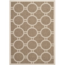 Safavieh Courtyard Lavern Geometric Indoor/Outdoor Runner Rug, Green ...