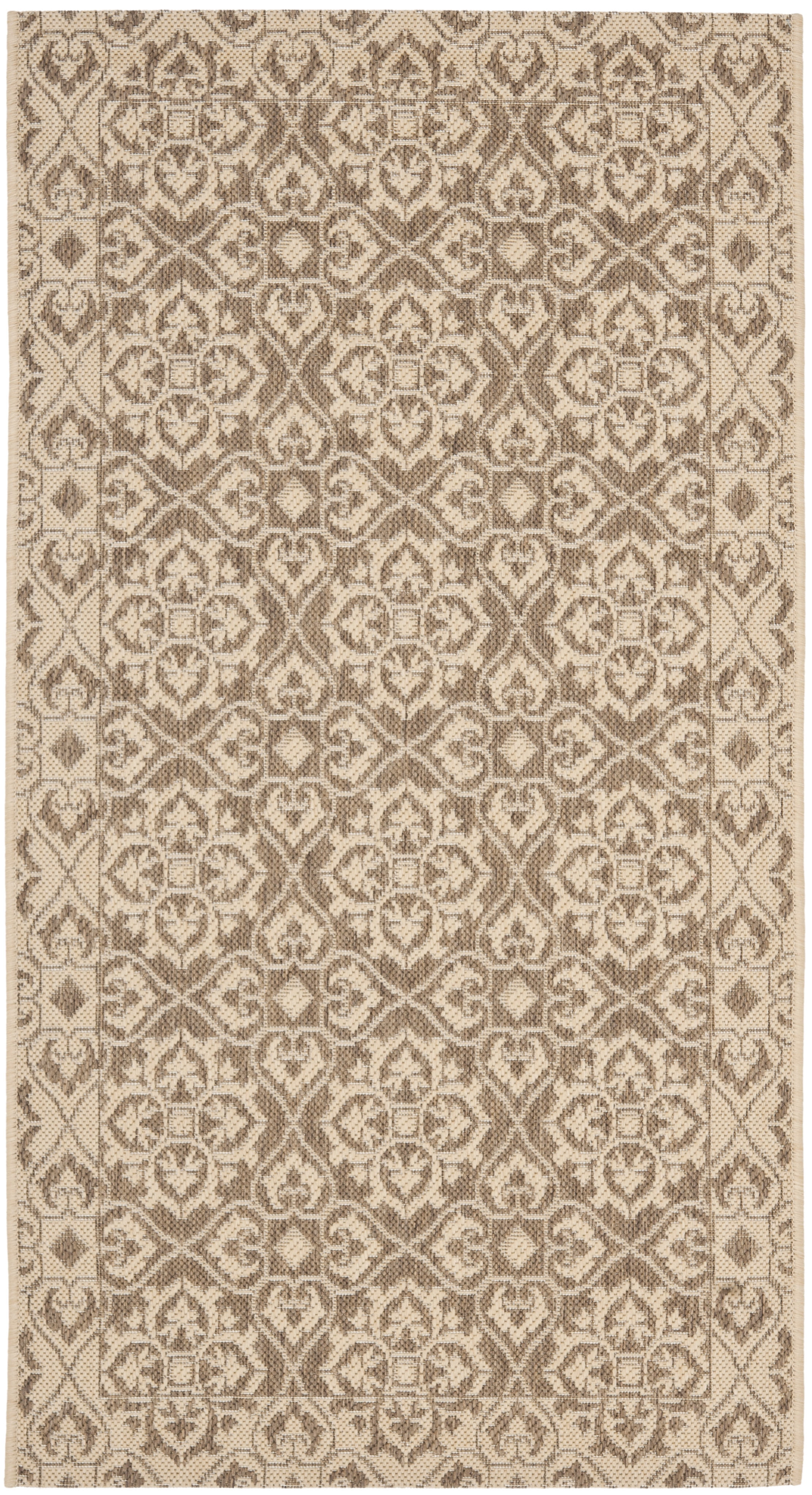 SAFAVIEH Courtyard Austin Geometric Indoor/Outdoor Area Rug, 2'7" x 5 ...