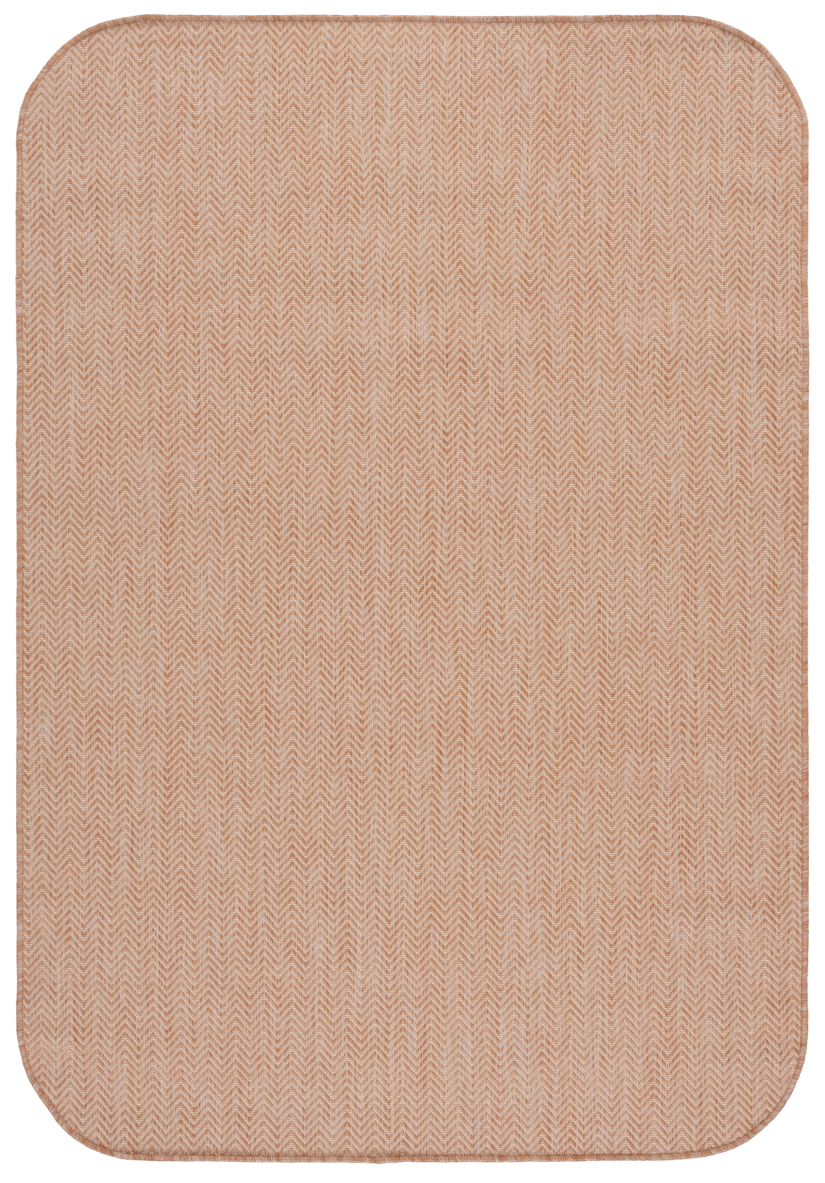 SAFAVIEH Courtyard Blazhe Chevron Indoor/Outdoor Area Rug, Natural ...