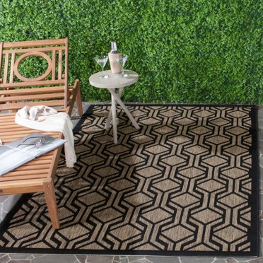 SAFAVIEH Veranda Johann Southwestern Indoor/Outdoor Area Rug, 6'7" x 6 ...