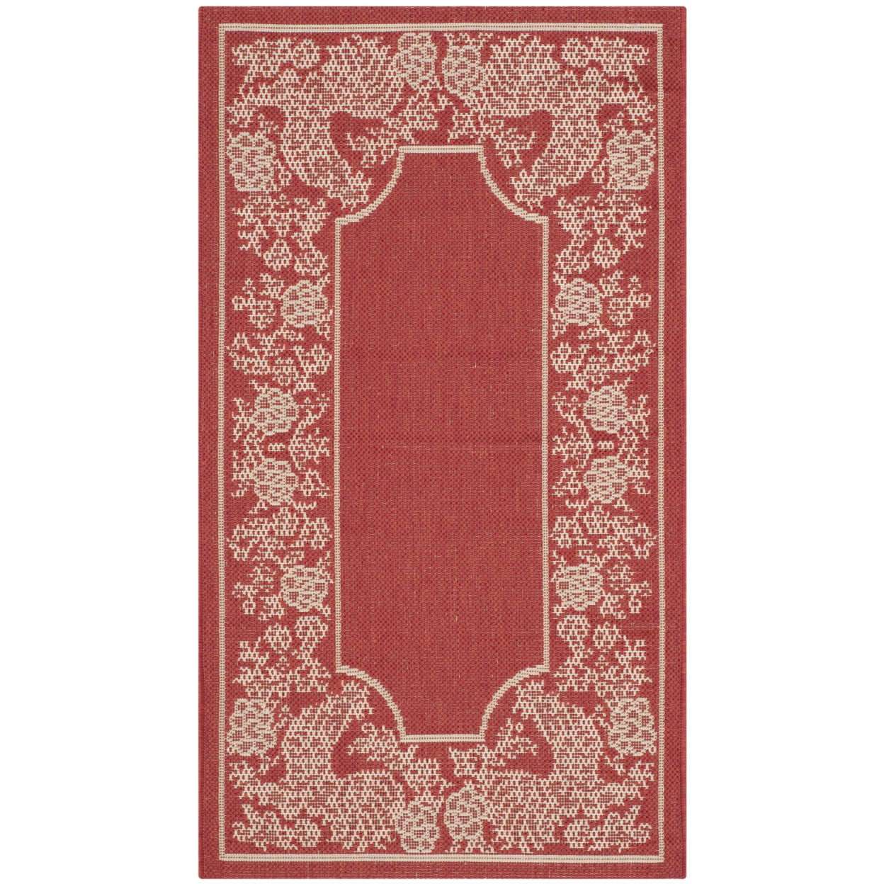 SAFAVIEH Courtyard Claire Rooster Indoor/Outdoor Area Rug, 2'7" x 5 ...