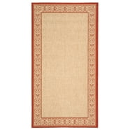 SAFAVIEH Courtyard Donna Traditional Indoor/Outdoor Area Rug, 5'3" x 5 ...