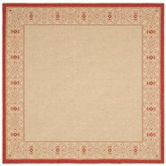SAFAVIEH Courtyard Donna Traditional Indoor/Outdoor Area Rug, 5'3" x 5 ...