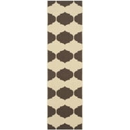 SAFAVIEH Courtyard Caroline Striped Indoor/Outdoor Area Rug, 5'3" x 5'3 ...