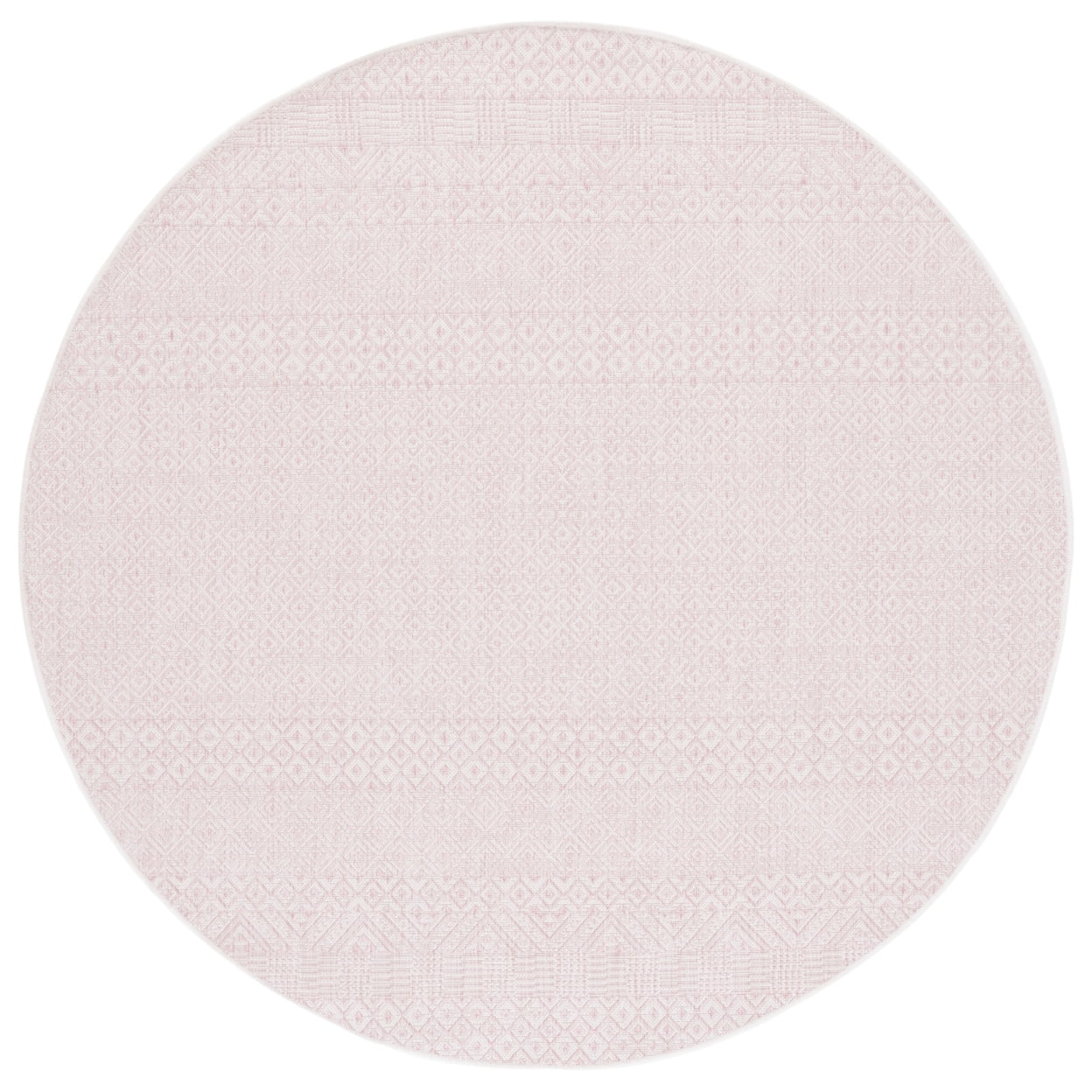 SAFAVIEH Courtyard Evander Geometric Indoor/Outdoor Area Rug, Ivory ...