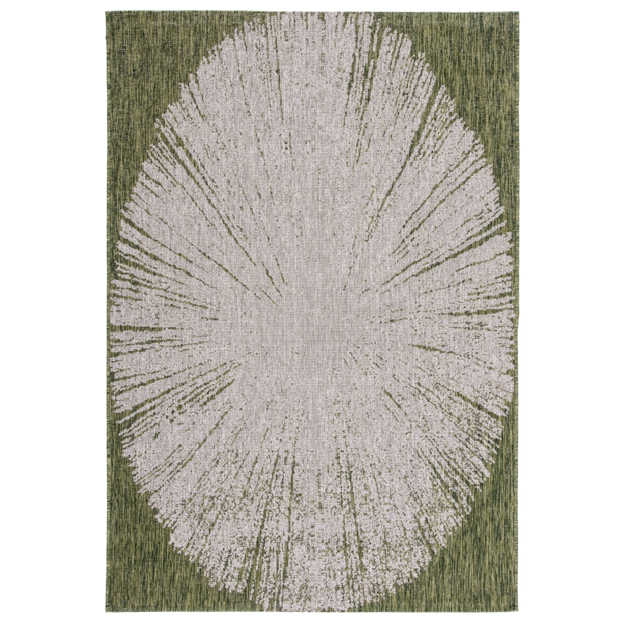 SAFAVIEH Courtyard Jaymz Radiant Indoor/Outdoor Area Rug, Beige/Dark ...