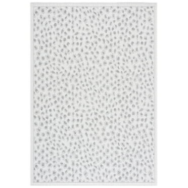 Mainstays 7.5 x 9.5 Ivory and Blue Plaid Indoor Area Rug - Walmart.com