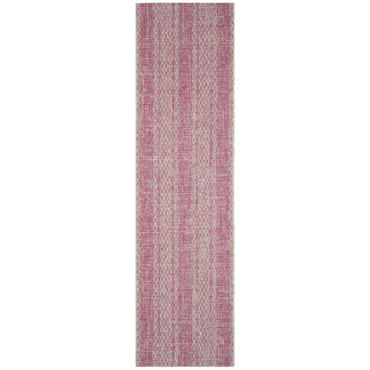 SAFAVIEH Courtyard Robert Striped Indoor/Outdoor Runner, 2'3" x 8 ...