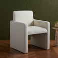SAFAVIEH Couture Maisey Modern Boucle Solid Dining Chair, Ivory ...